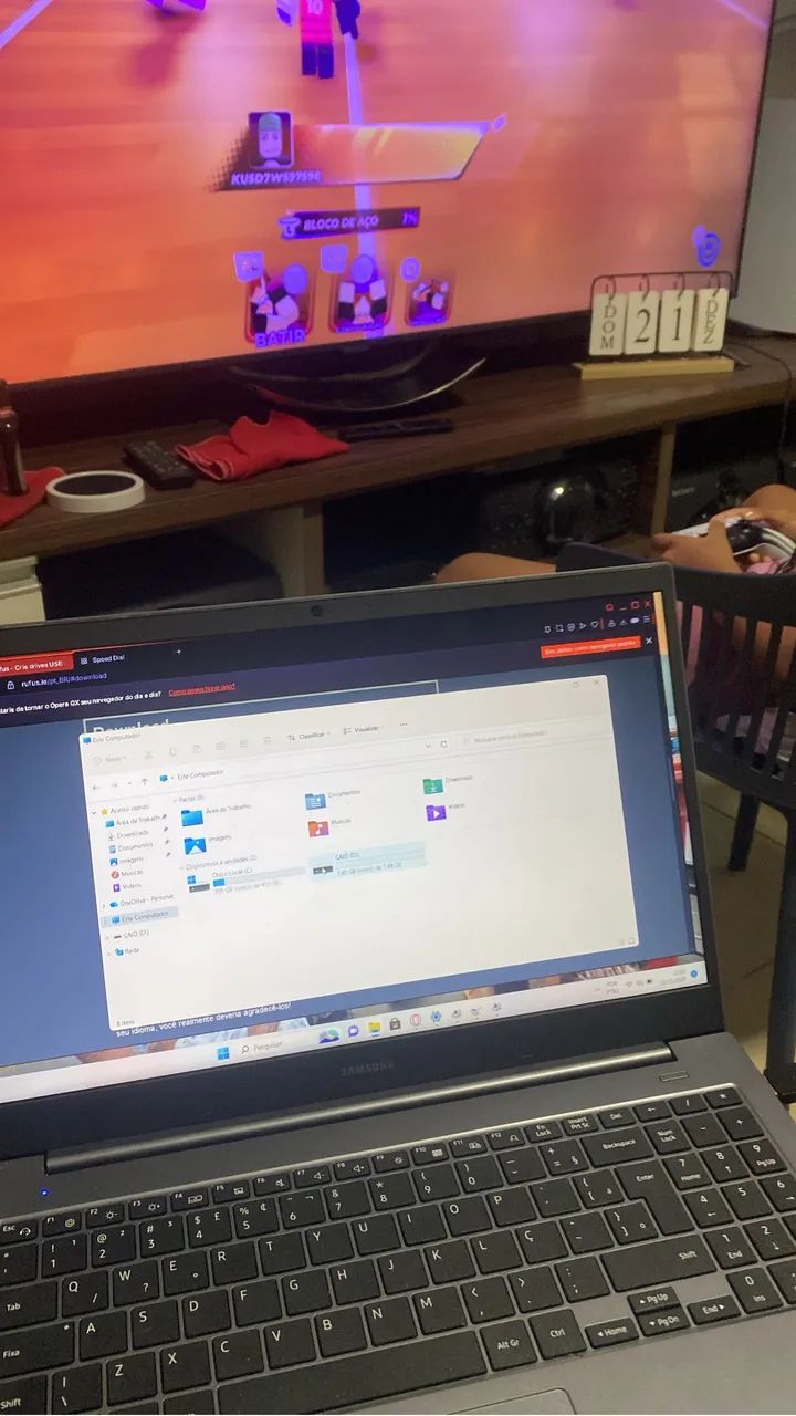 Notebook Samsung Intel Celeron(Linux mint)- 4GB RAM - 450GB - Notebooks ...