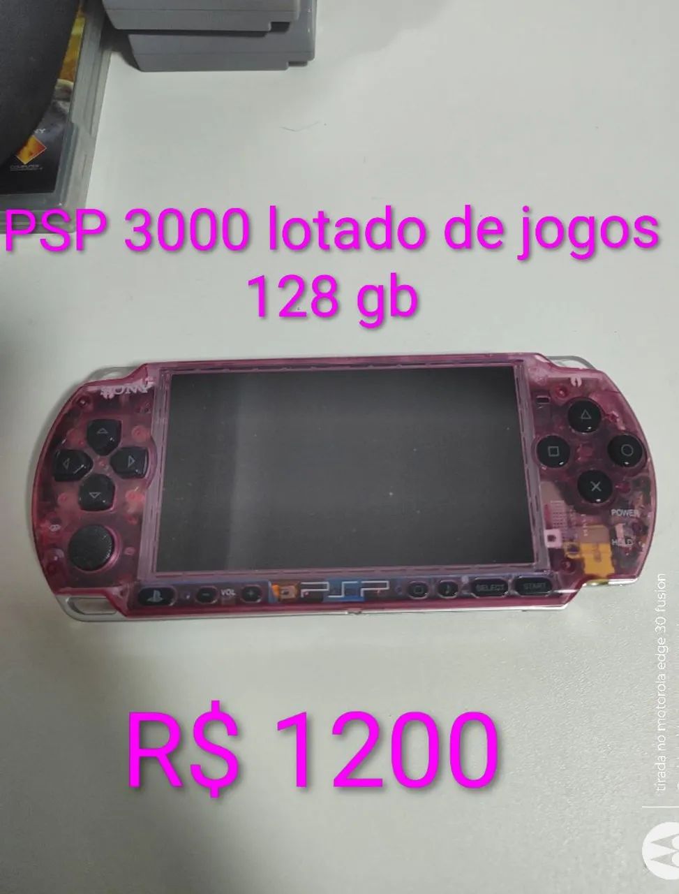 PSP mod várias cores transparentes - Consoles de Vídeo Game ...