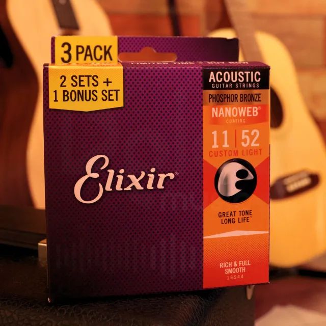 "elixir 011 violao" no Brasil