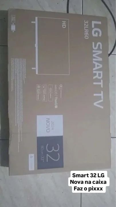 TV LG 32 polegadas Smart 2024 Nova na caixa - TVs - Campo de Santana, Curitiba 1365558743 | OLX
