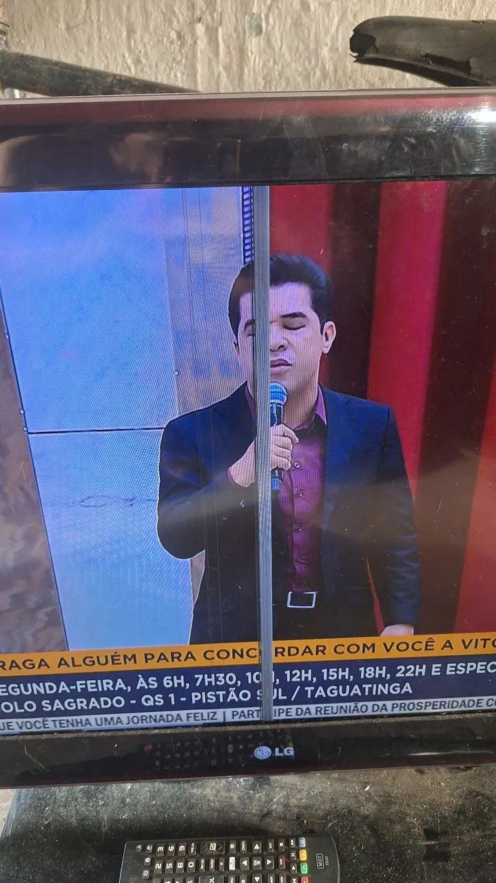 TV LG 32 Polegadas 32LE5500 com Listras na tela - TVs - Ceilândia Norte (Ceilândia), Brasília ...