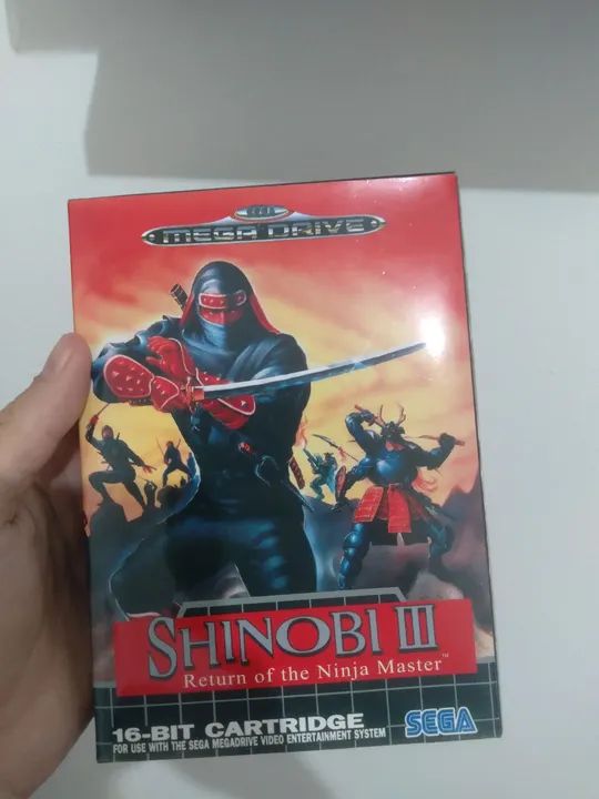 Shinobi III Return of the Ninja Master Mega Drive - Jogos de Vídeo Game - Veneza, Ribeirão das ...