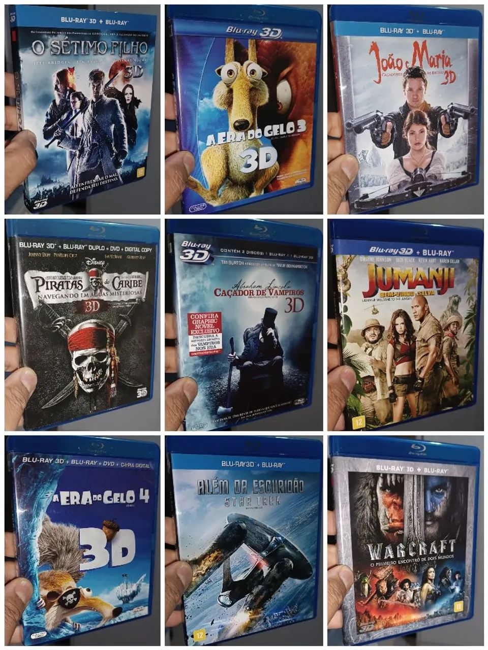 Blu ray Originais com Opções 3d e 2d - CDs, DVDs etc - Complexo do ...