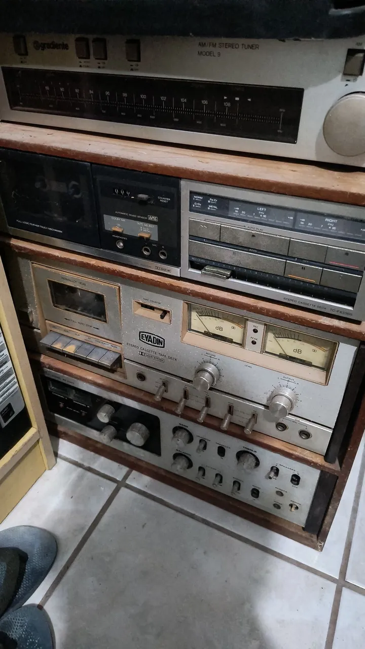 "aparelhos de som vintage" no Brasil