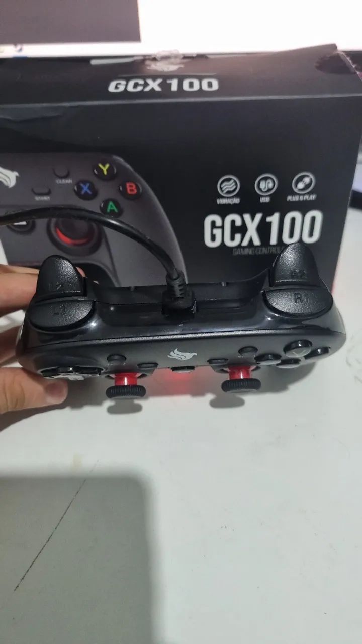 Controle Gamer Pichau GCX100 PC/PS3/Android - Peças e Acessórios de ...