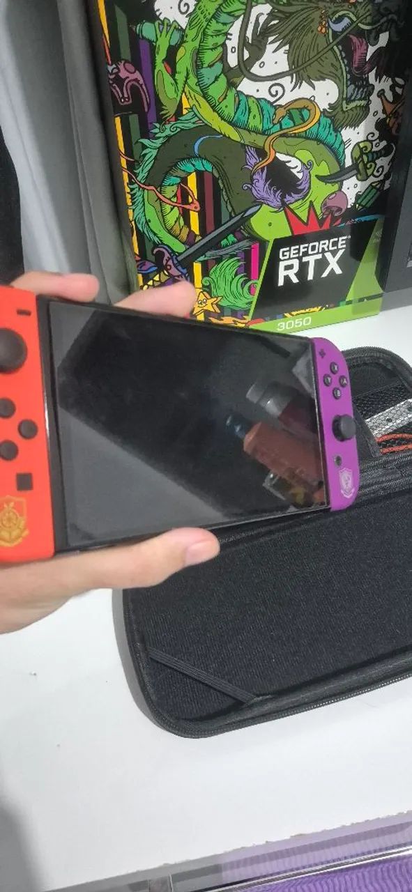 Nintendo switch edição especial pokemon - desbloqueado - Consoles de ...