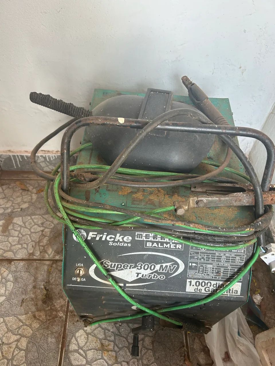 Máquina de solda 300w Balmer - Fundação e Estrutura - Jardim Holanda ...