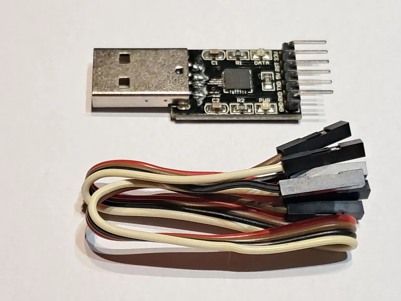 Módulo conversor USB para UART (Serial) baseado no chip Silicon Labs ...
