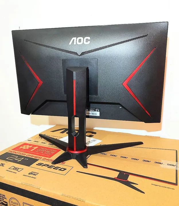 Monitor 24' Gaming Pai ele IPS 75hz 1ms - Monitores - Jaqueline, Belo ...