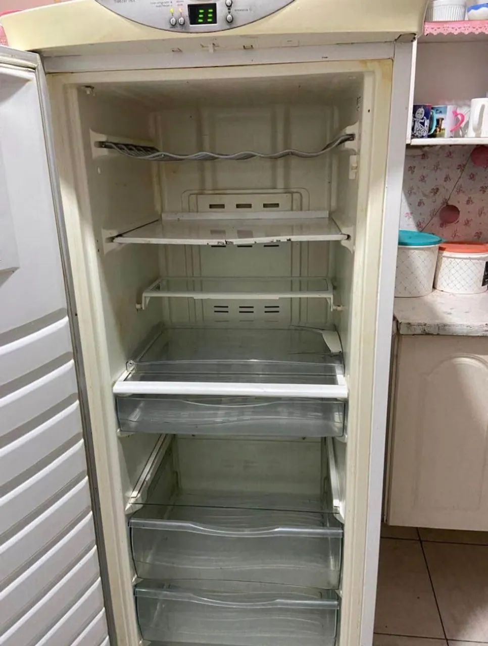 Freezer Vertical Brastemp Digital Flex Frost Free 228L 110V Serve como ...