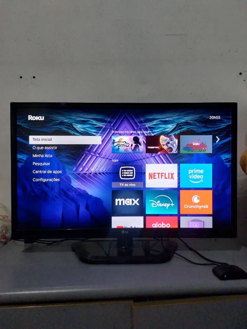 TV LG 29 polegadas + Roku Express | Dispositivo de streaming para TV - TVs - Chácaras Califórnia ...