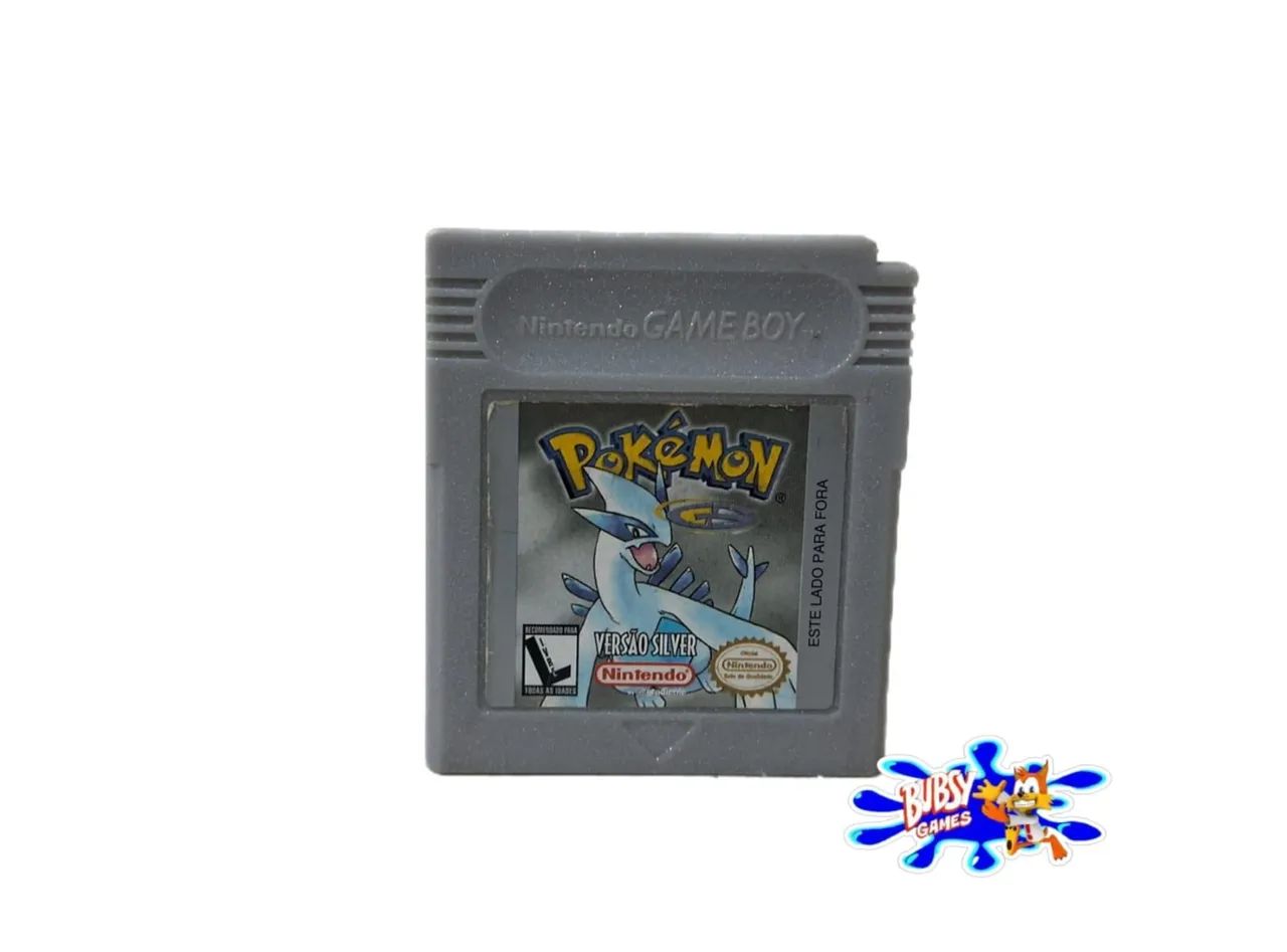 Pokémon Versão Silver Game Boy Color - Jogos de Vídeo Game - Centro ...