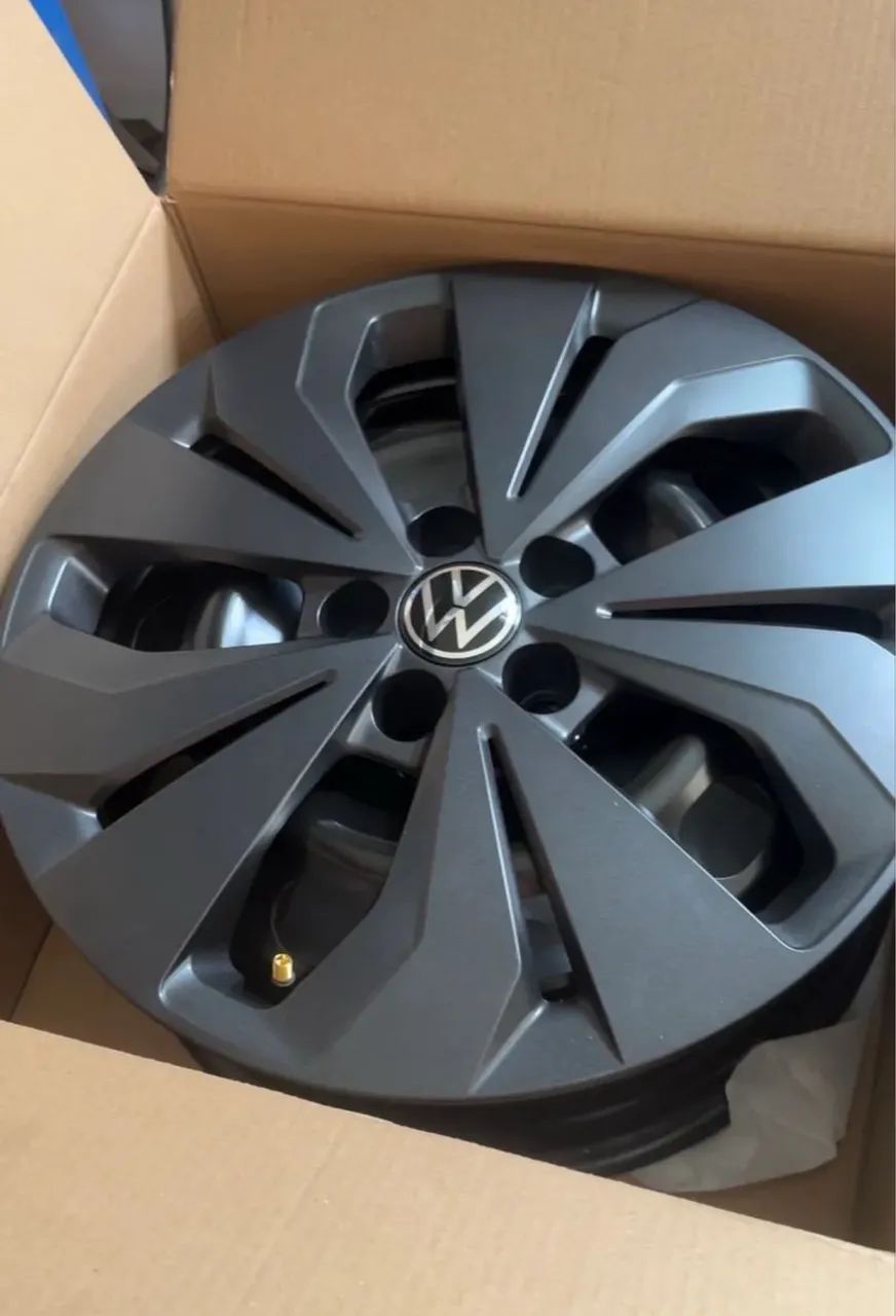 Rodas Aro 16 Calotas Originais Vw Nivus 2026 Novas De Fábrica