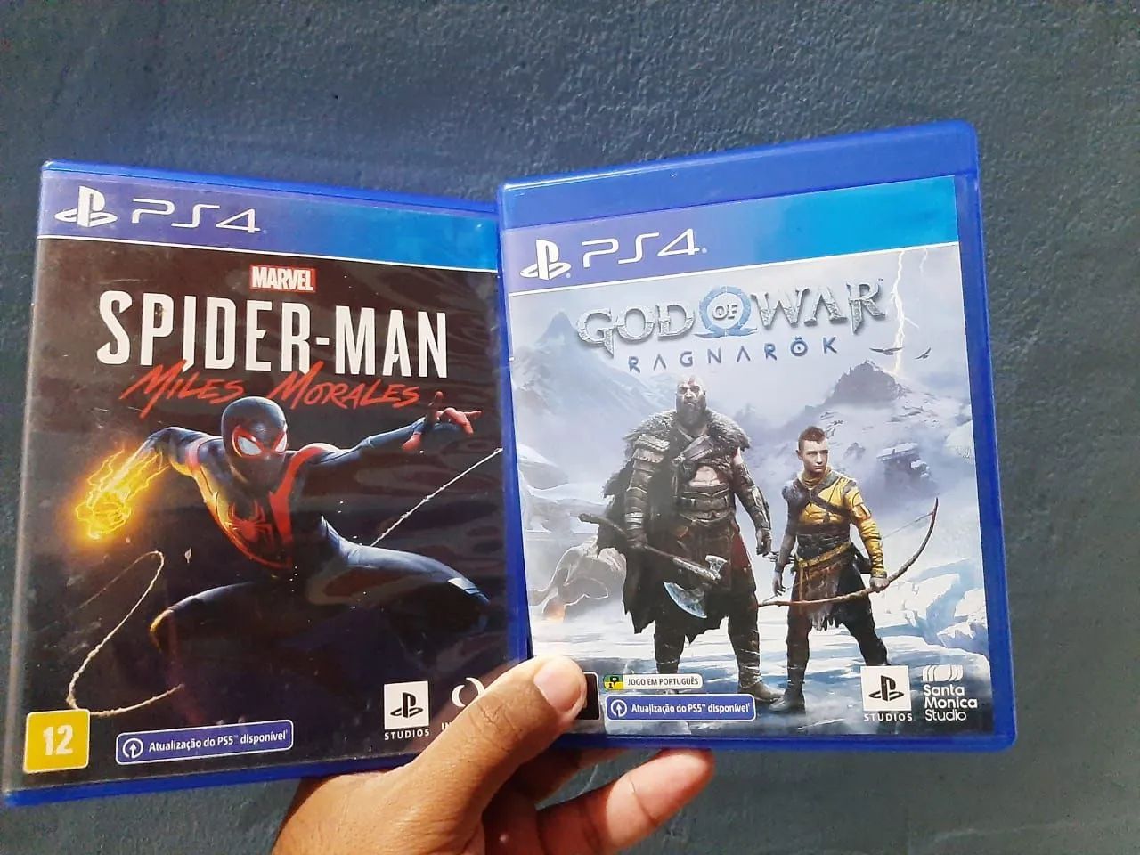 Double Pack Spider man + God of war Ragnarok - Jogos de Vídeo Game ...