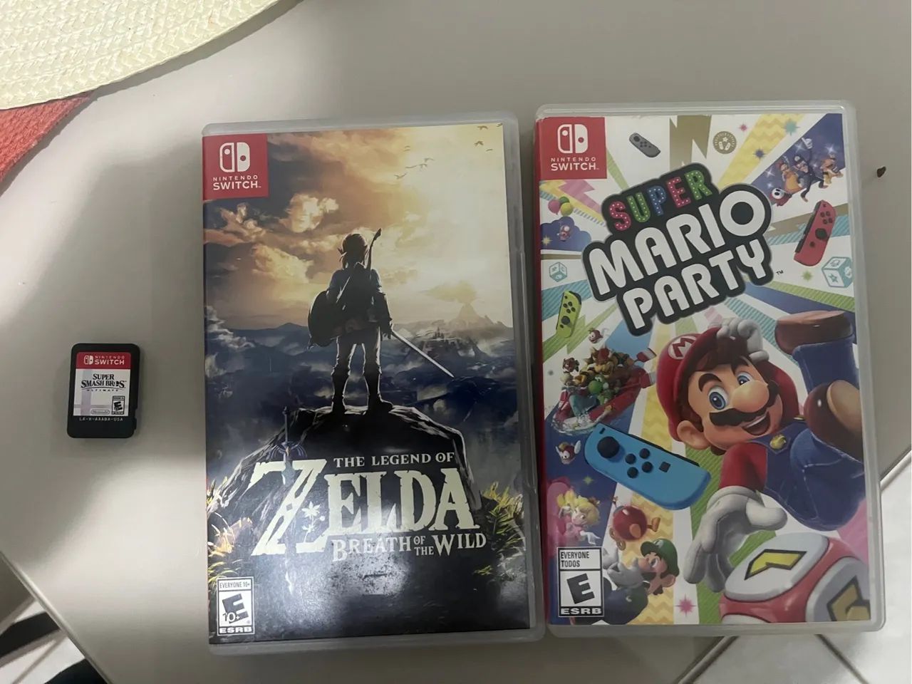 Nintendo Switch Zelda: Breath of the Wild + Mario Party + Super Smash Bros - Jogos de Vídeo Game ...