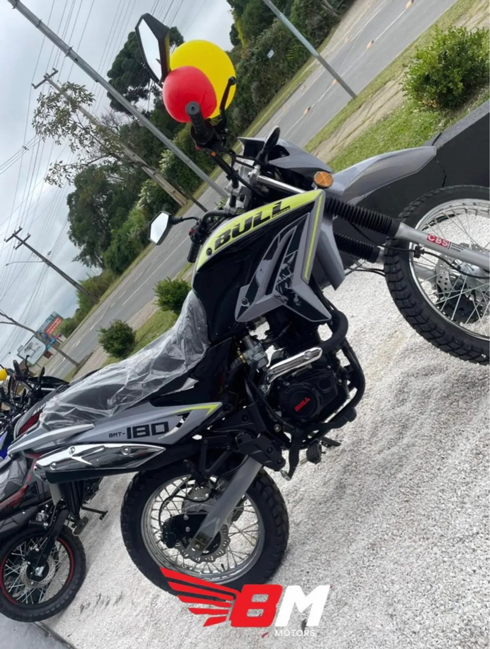 Motos BULL BM-T180 no Brasil