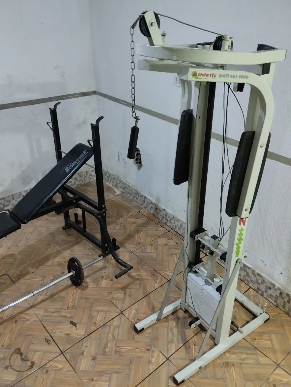 Estação de musculação de 50k Athletic 2001 - Academia e Exercícios ...