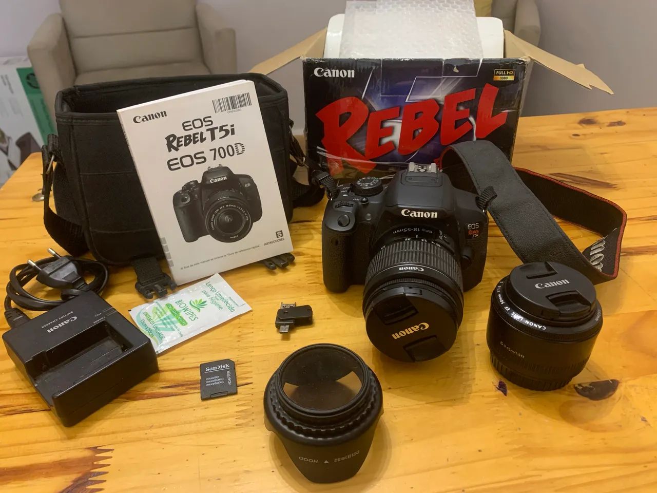 Canon EOS Rebel T5i / 700D - Câmeras e Filmadoras - Itaipu, Niterói ...