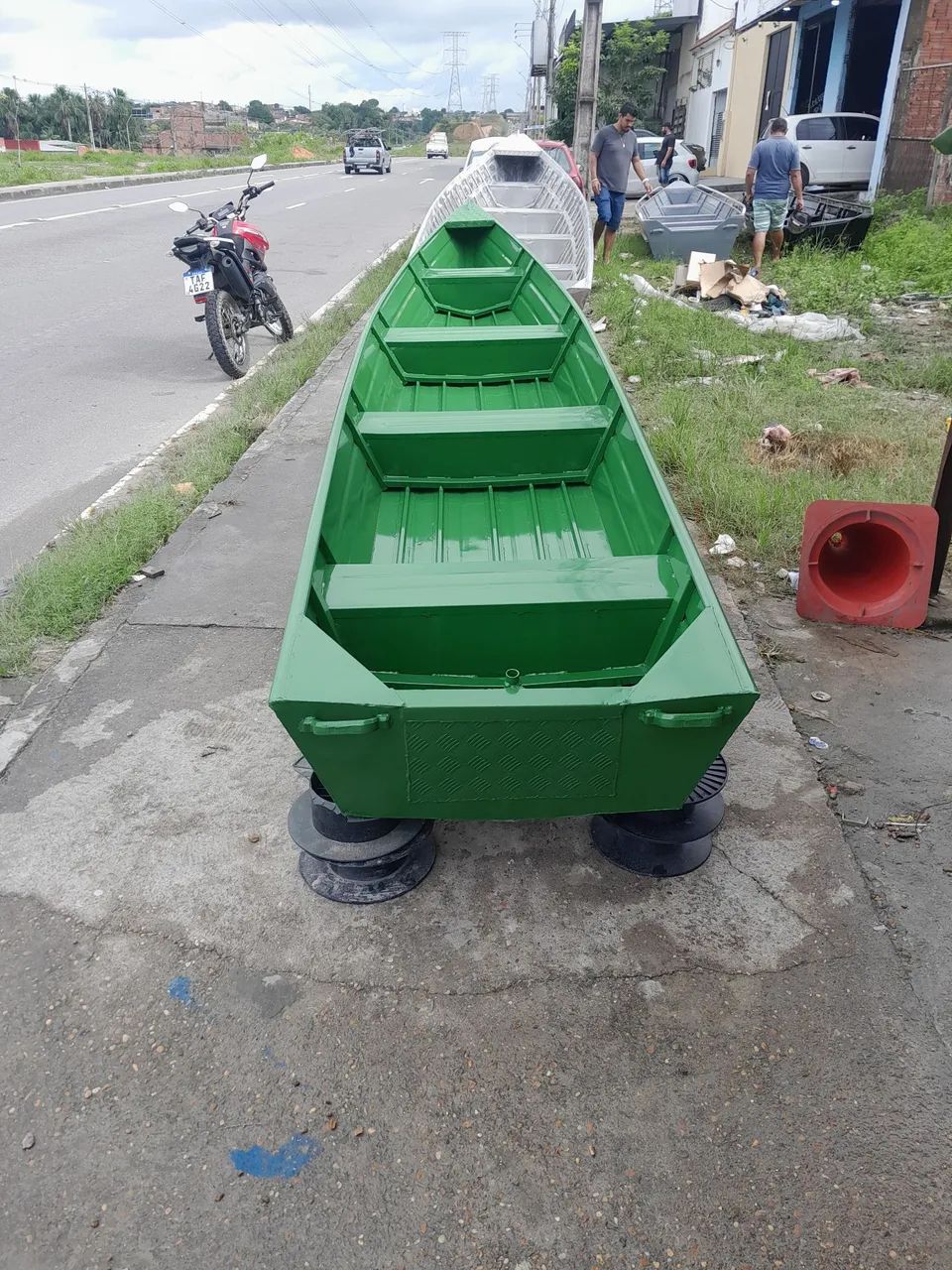 Canoas,botes e rabetinhas de alumínio - Barcos e aeronaves - Cidade ...