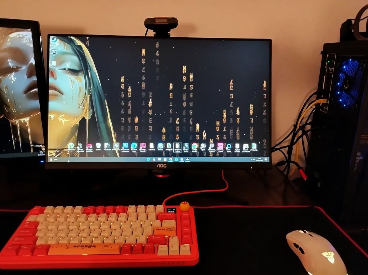 Monitor Gamer AOC 24 polegadas Full HD 144Hz - Monitores - Jardim ...