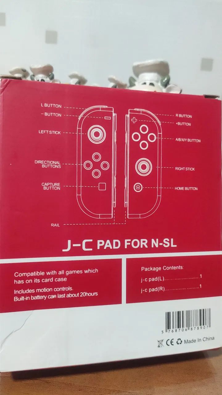 Joycon para Nintendo Switch - Peças e Acessórios de Vídeo Game - Santa ...