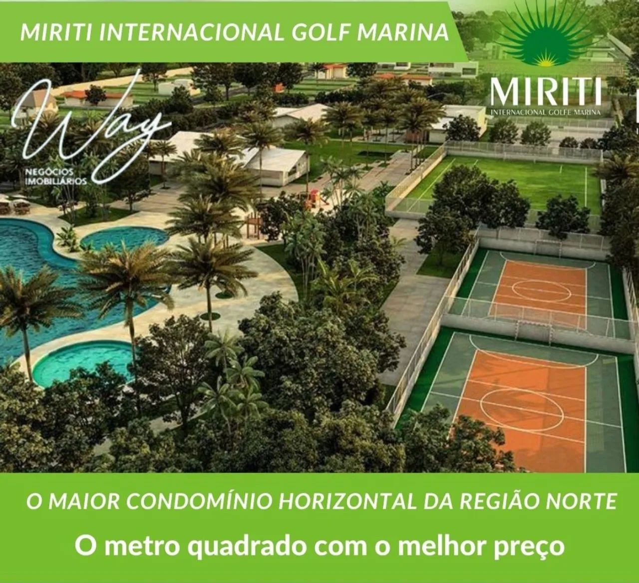 Miriti golf Marina, temos 11 lotes com condições especiais - Terrenos ...