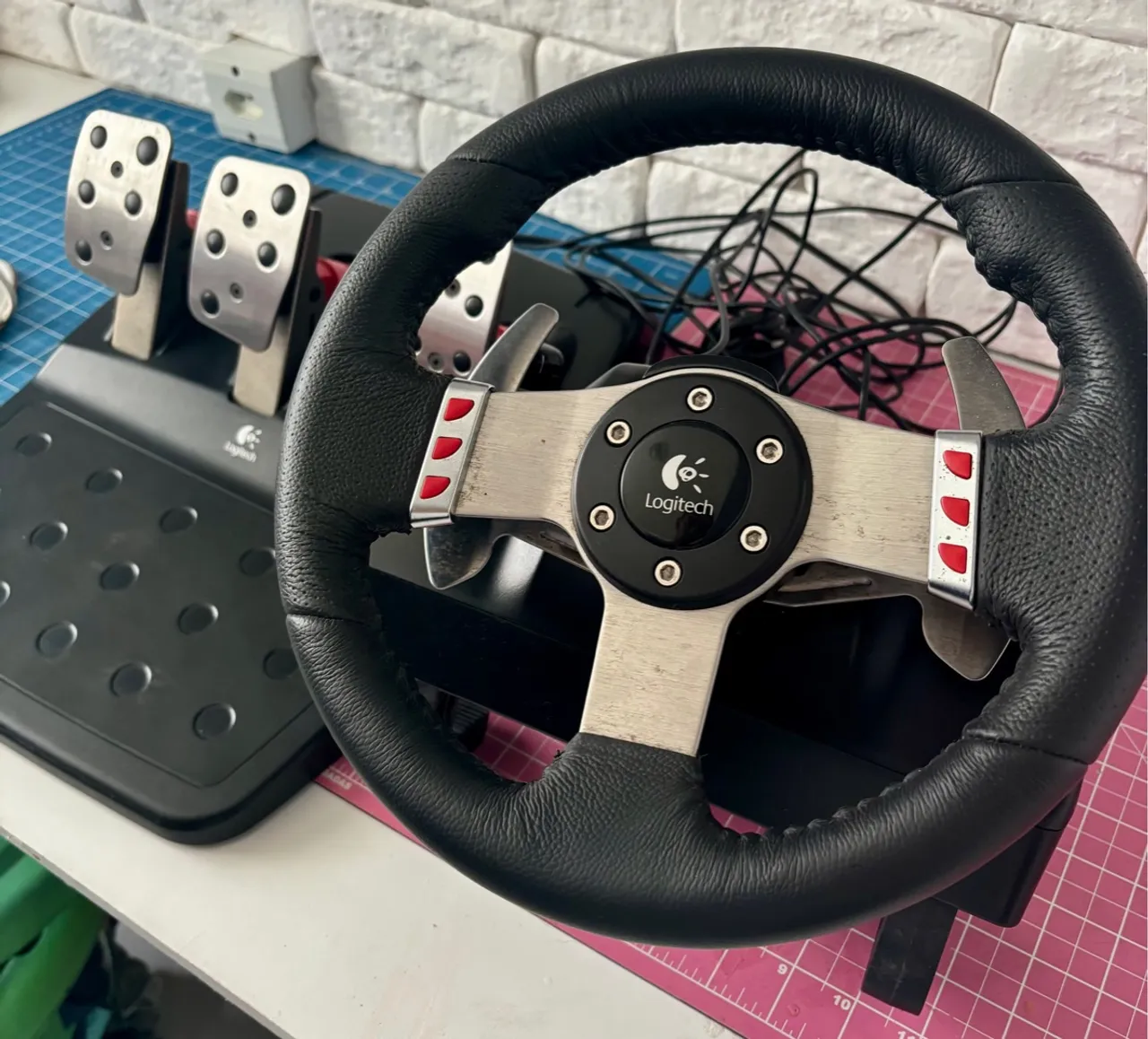 "logitech g27" - Peças e Acessórios de Vídeo Game no Brasil