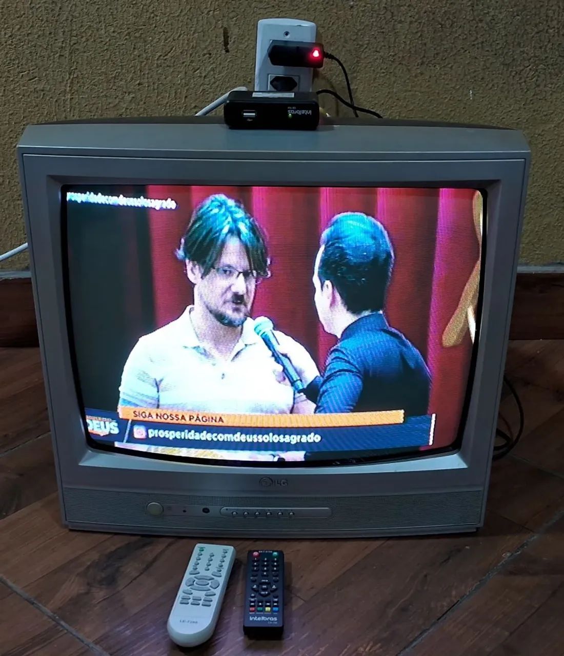 TV LG 20 polegadas e conversor digital - TVs - Taguatinga Norte ...