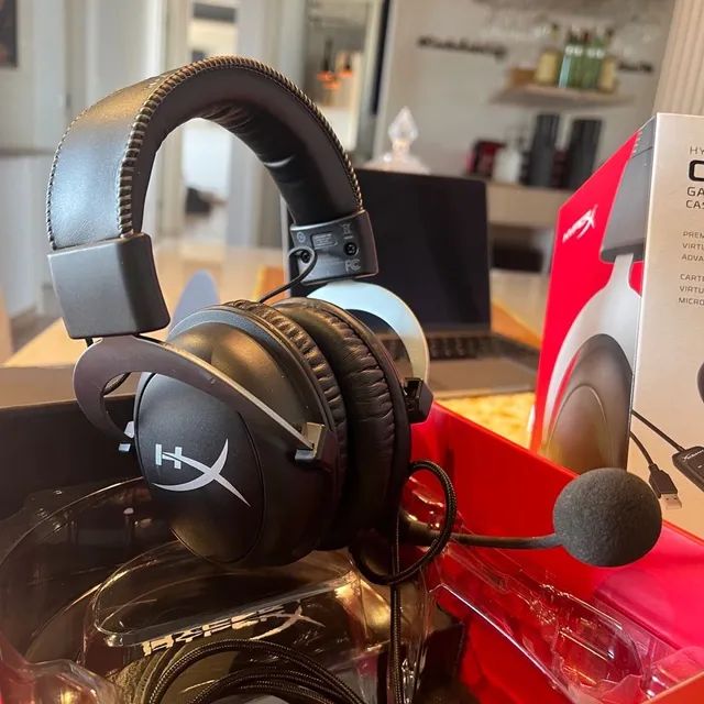 "hyperx cloud silver" no Brasil