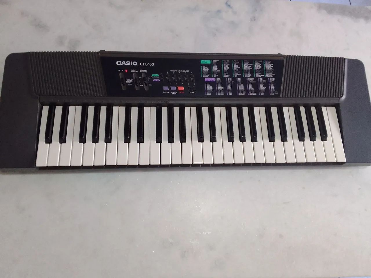 Teclado Casio CTK-100 - Instrumentos musicais - Jardim Santa Cláudia ...