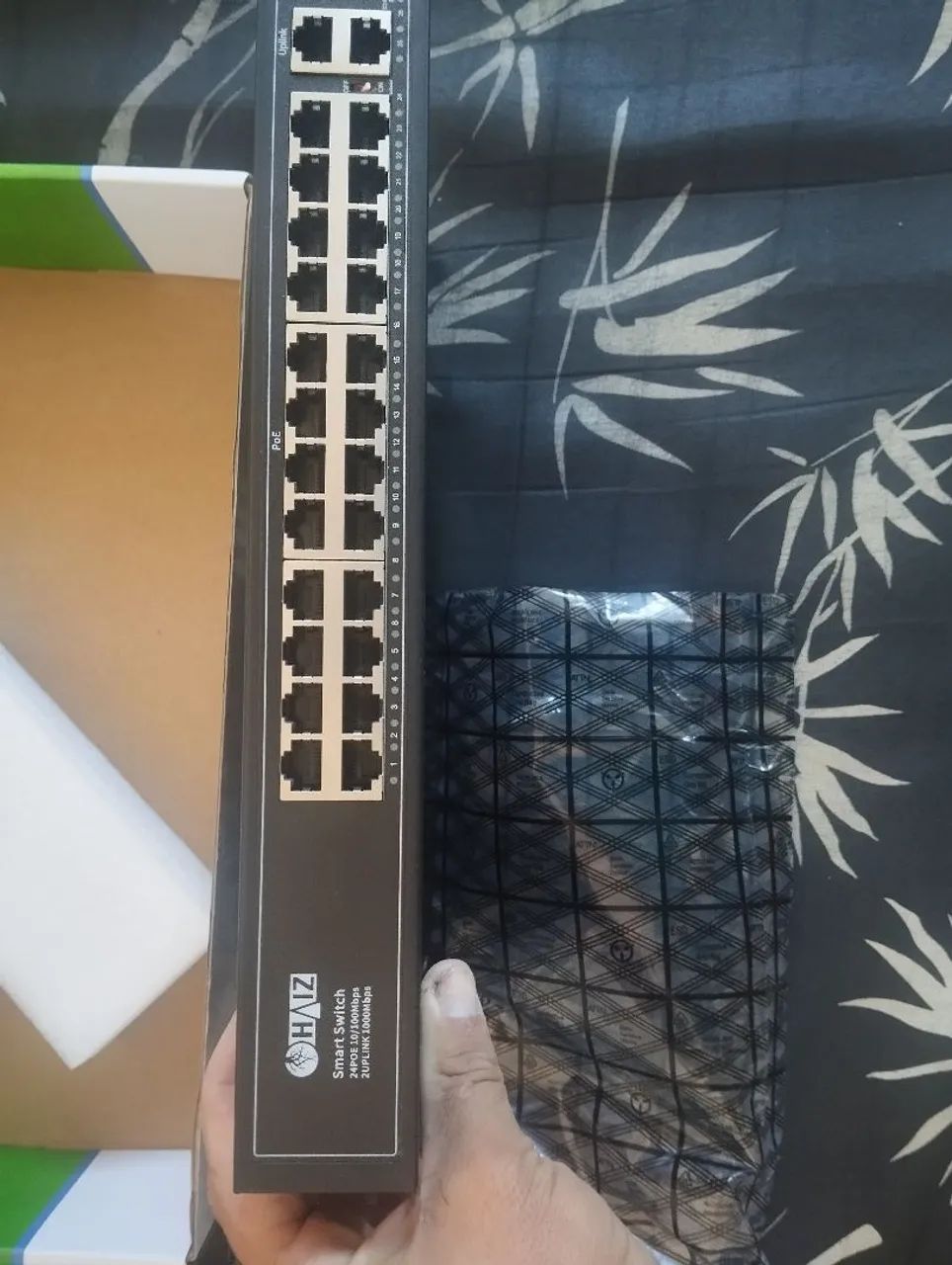 Switch de Rede 24 Portas Gigabit 10/100/1000Mbps - Conectividade e ...