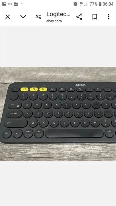 Teclado Logitech K380 - Sem Fio - bluetooth - Periféricos e Acessórios ...