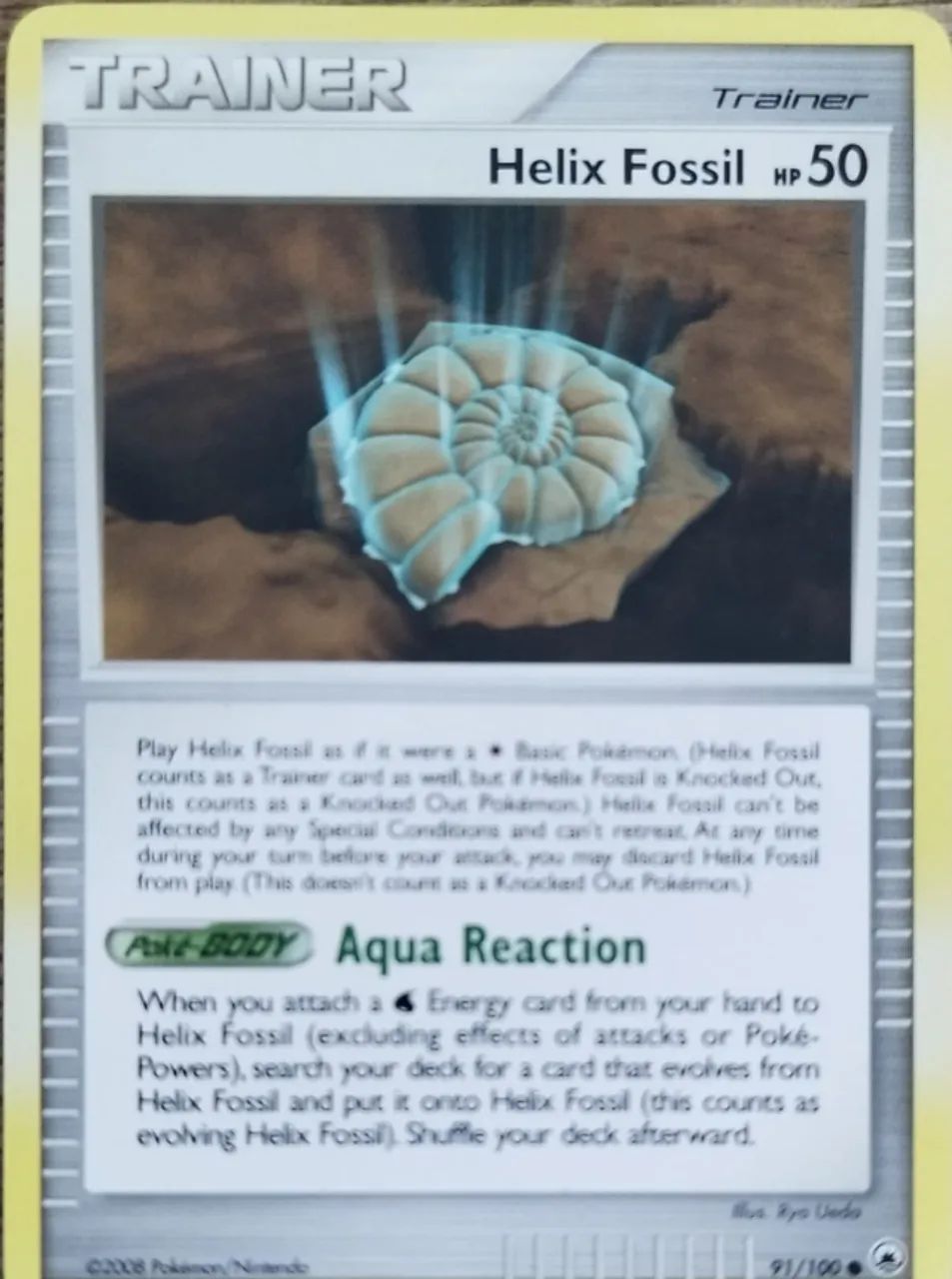 Pokémon TCG - COMBO OMANYTE: Omanyte (70/99); Helix Fossil (91/100 ...
