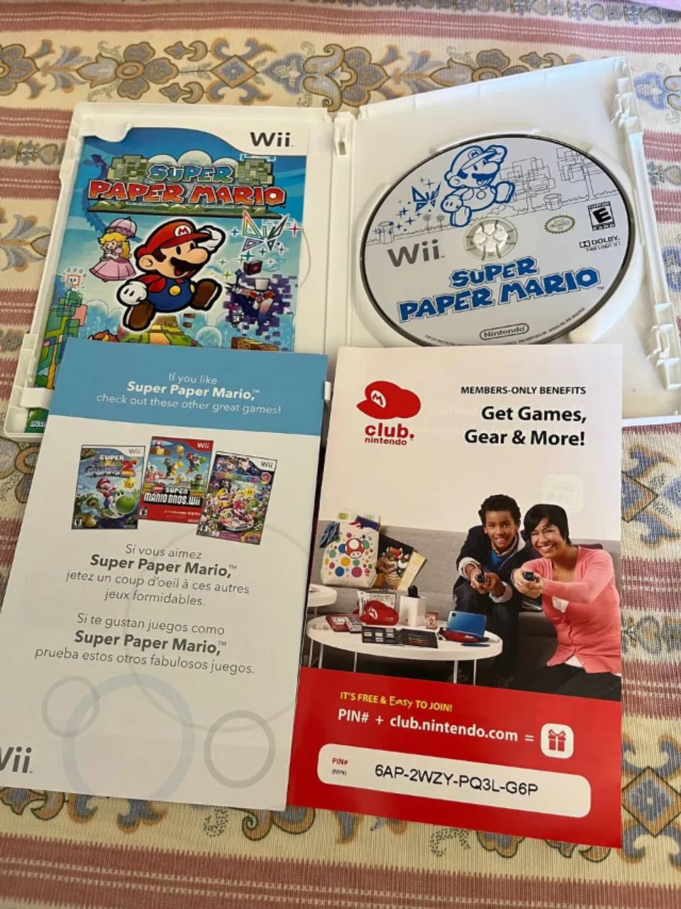 Super Paper Mario Wii Original - Consoles de Vídeo Game - Praia do ...