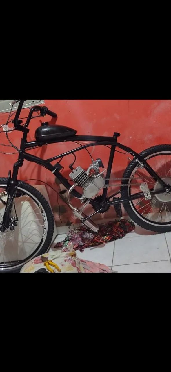 MOTOR 80CC 2 TEMPOS , LEVA BIKE ARO 26 JUNTO - Ciclismo - Bom Sucesso ...