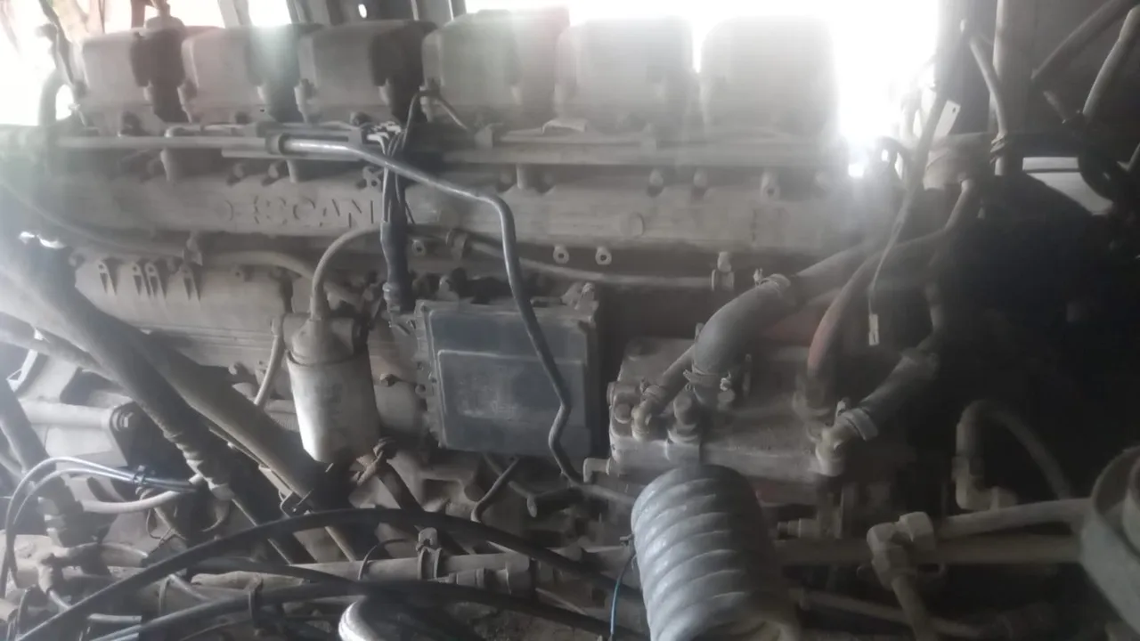 "motor scania" no Brasil