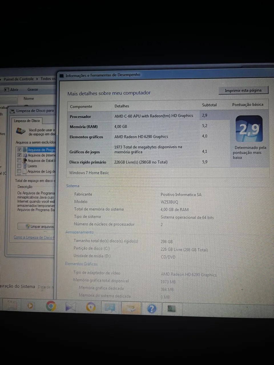 Notebook Positivo com AMD Radeon HD 6290 - Notebooks - Jardim Souza ...