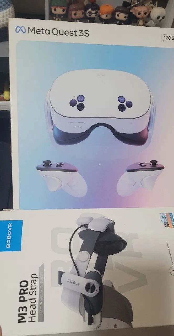 Meta Quest 3S + BOBO M3 PRO - Peças e Acessórios de Vídeo Game - Nova ...