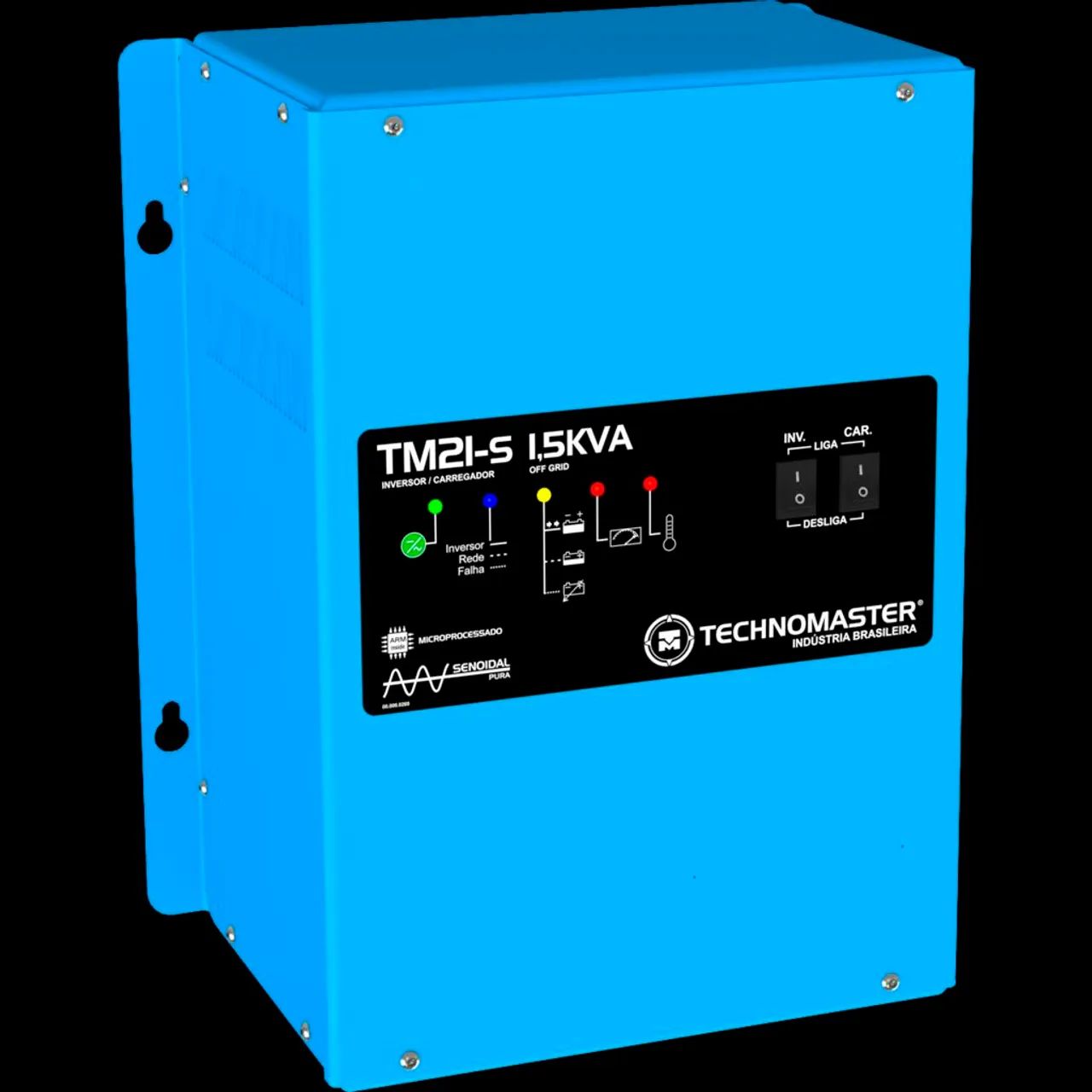 Inversor tecnomaster 1,5kva híbrido de 12v para 127v - Iluminação ...