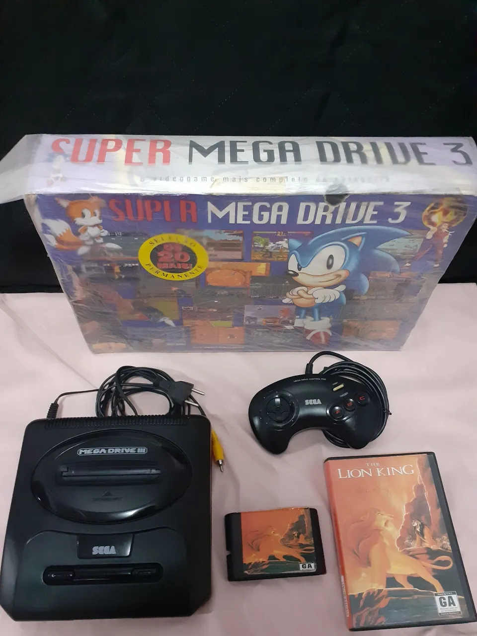 "mega drive 3" no Brasil