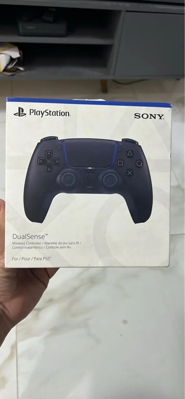 Controle DualSense Midnight Black - PS5 - Peças e Acessórios de Vídeo ...