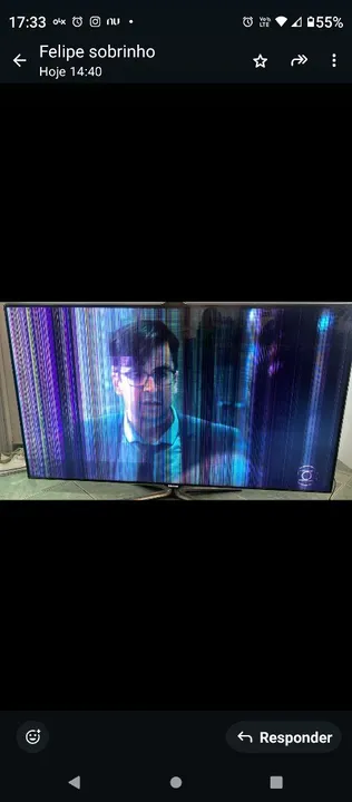 "compro tv com defeito" - TVs no Brasil