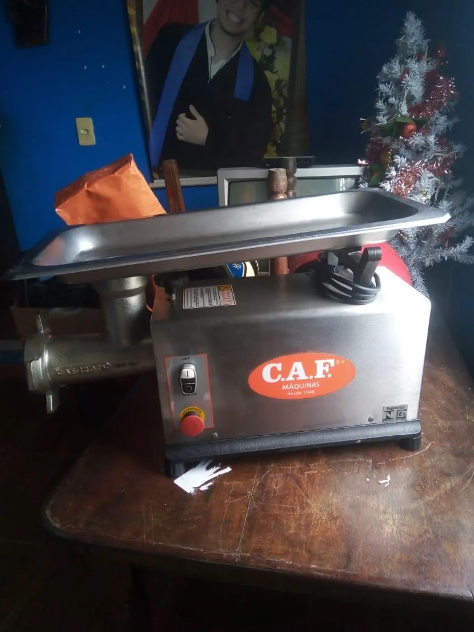Máquina de moer carne CAF inox - Gastronomia e Hotelaria - Jardim ...