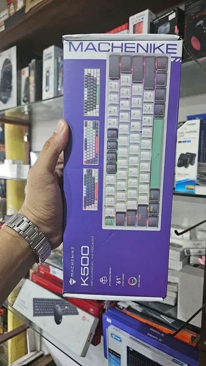 Teclado Mecânico Gamer Machenike K500 com efeitos rgb - Periféricos e Acessórios de Computador ...