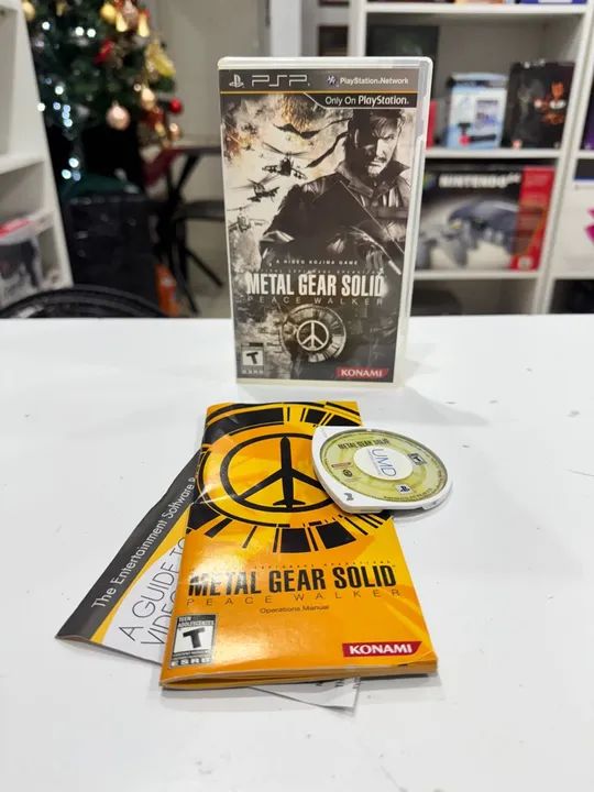 Vendo Metal Gear Solid Peace Walker - PSP - Jogos de Vídeo Game - Mooca ...