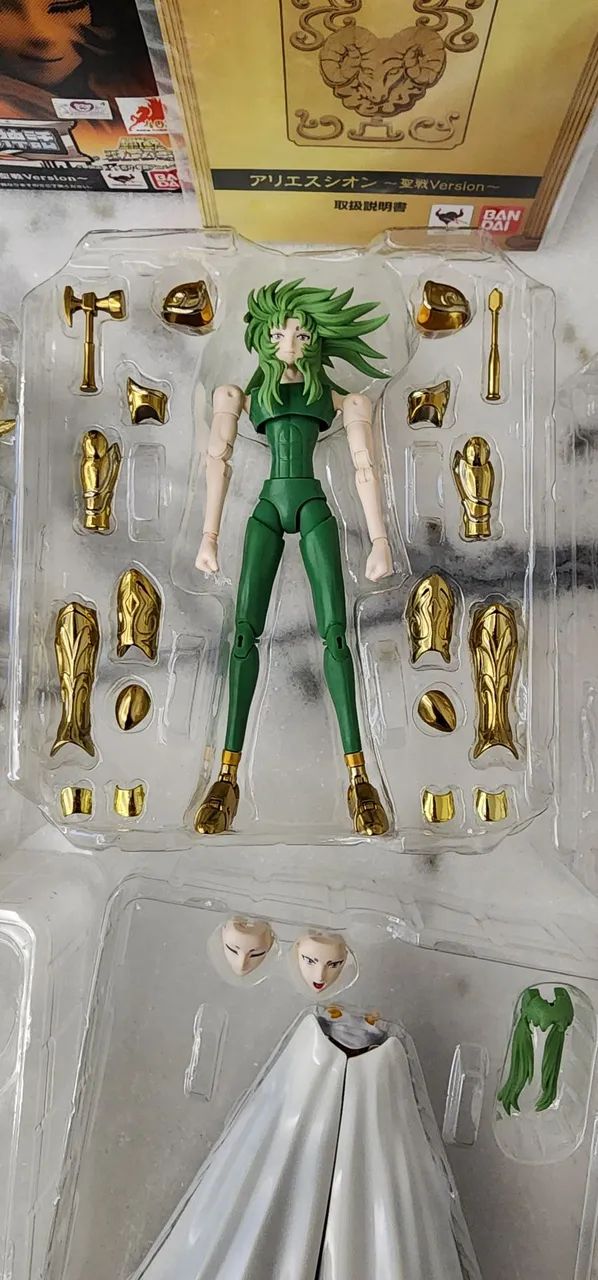 Cloth Myth Shion de Áries Ex Gold - Leia o Anúncio - Hobbies e coleções ...