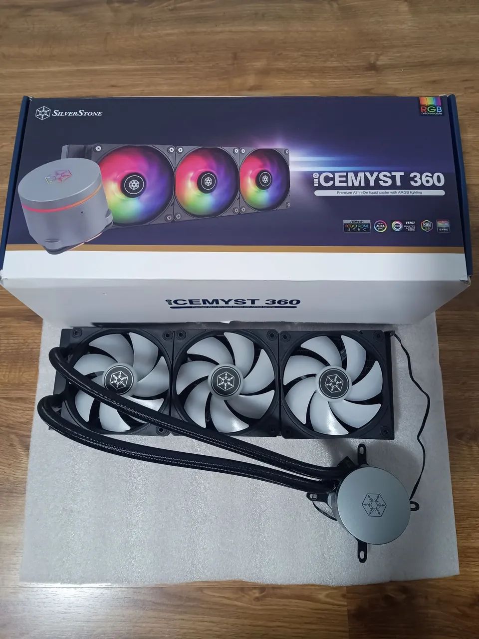 Water Cooler SilverStone IceMyst 360 mm - AMD e Intel - Em perfeito ...