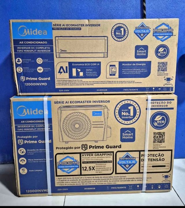 Ar condicionado Midea inverter 12 mil btus - Ar-condicionados - Uglione ...