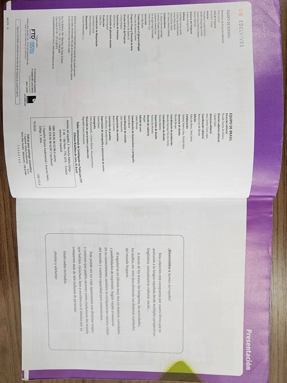 Livro Espanhol ACENTOS Del Español - Livros e revistas - Sul (Águas ...