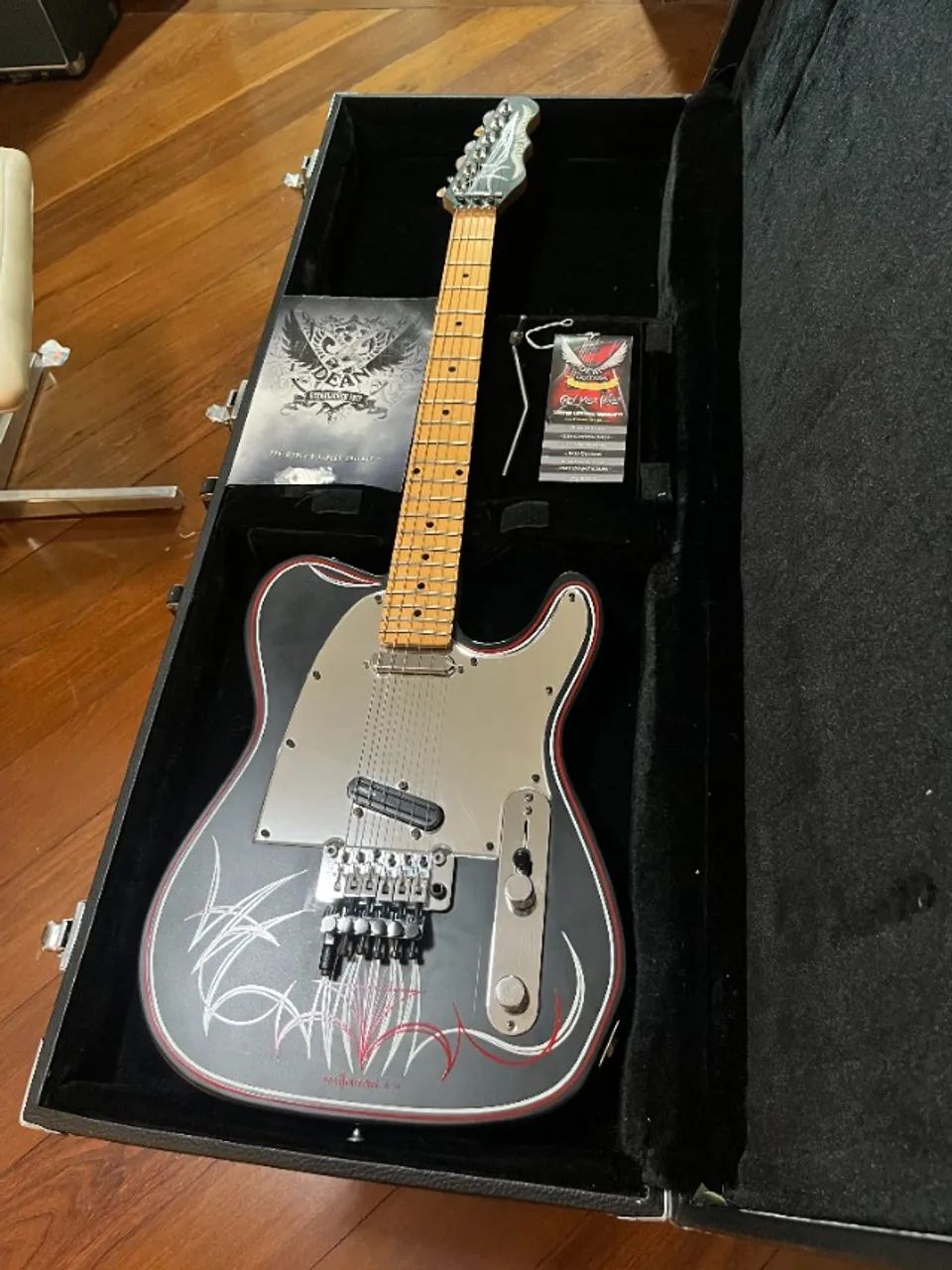 Guitarra Dean Americana Signature Tracii Guns - Customizada com ...